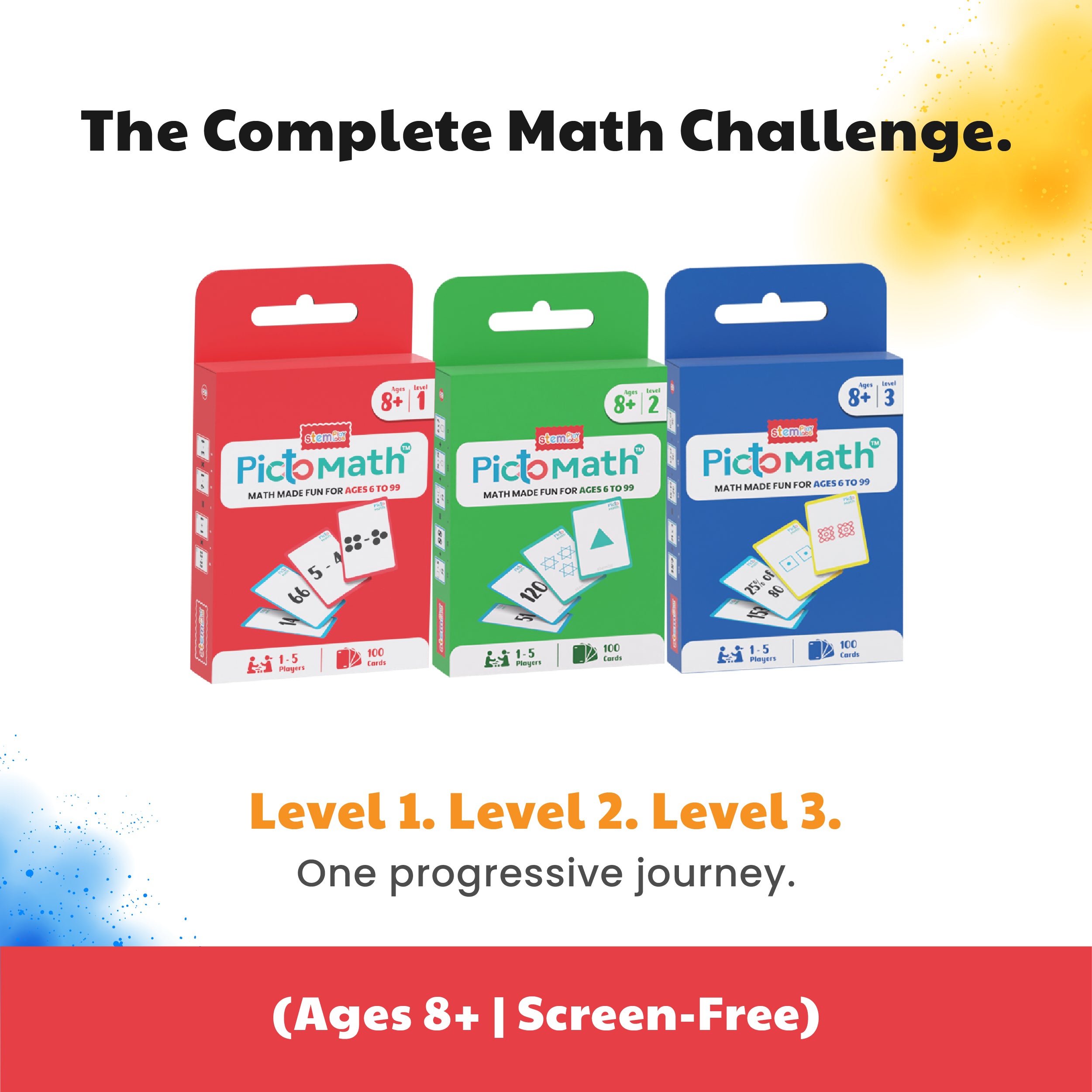 PictoMath 8+ [Levels 1,2&3] – STEMPlay Labs