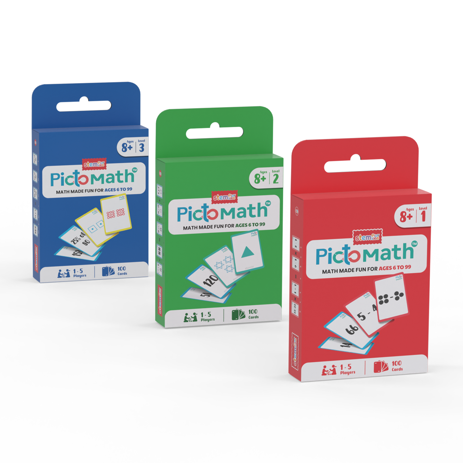 PictoMath 8+ [Levels 1,2&3] – STEMPlay Labs