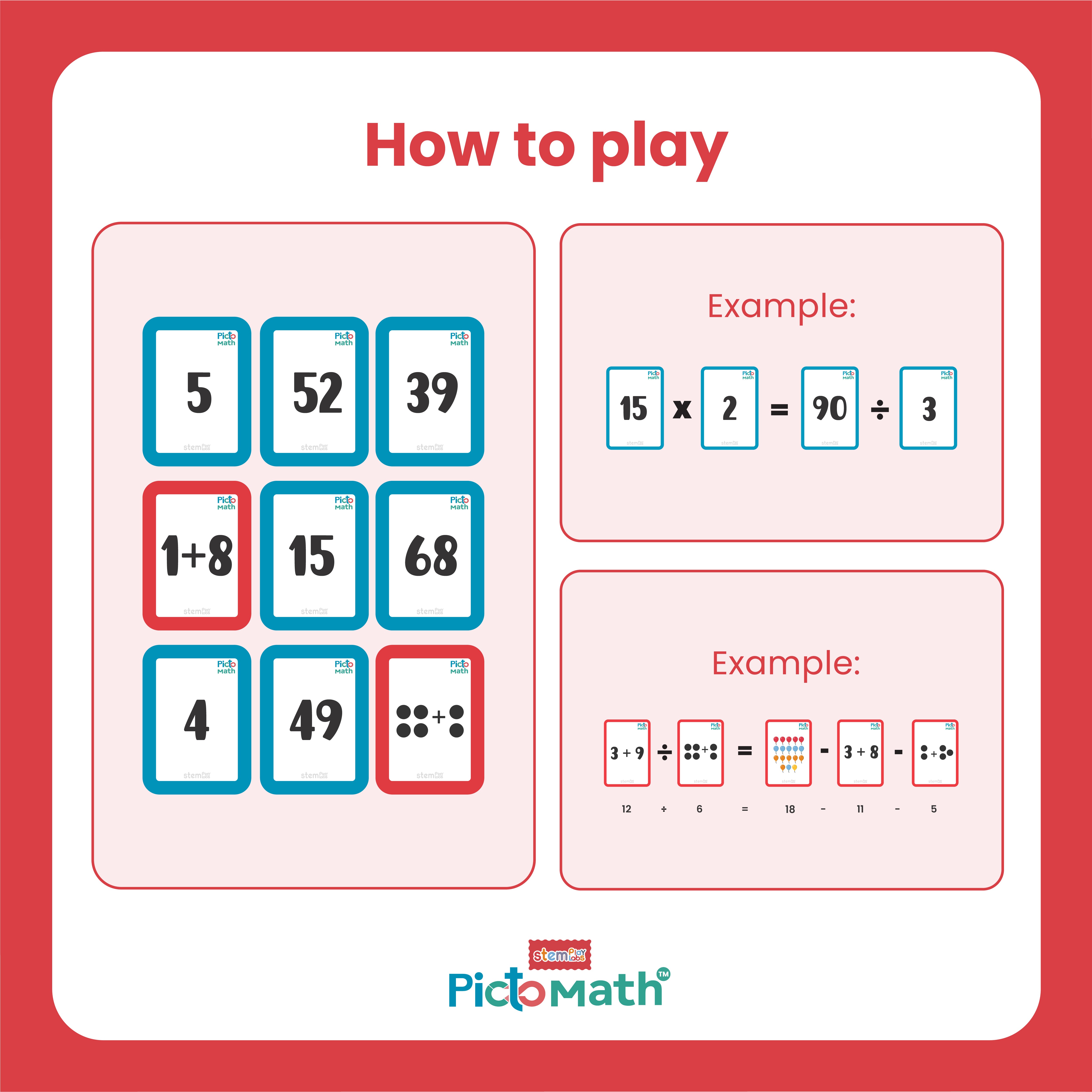 PictoMath 8+ [Level 1] – STEMPlay Labs